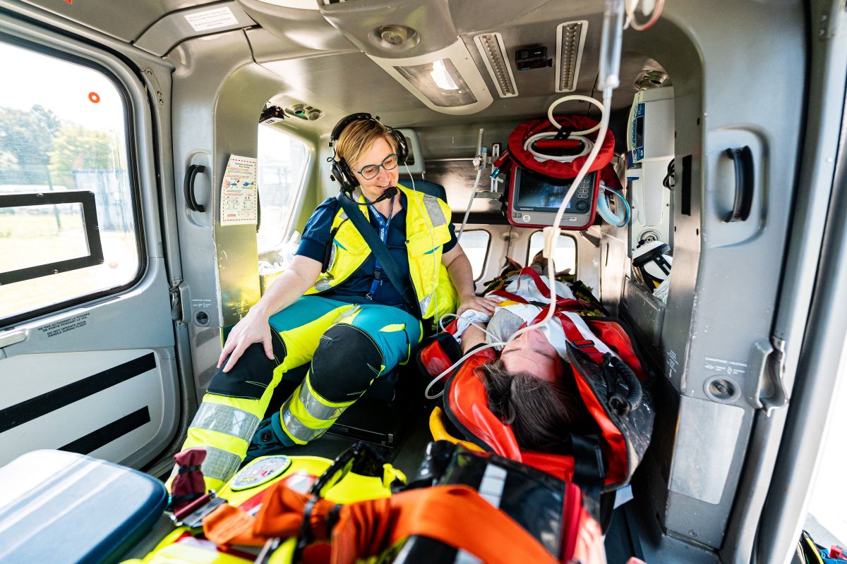 MUG-helikopter aan het AZ Sint-Jan Brugge : 1000 interventies in een ...