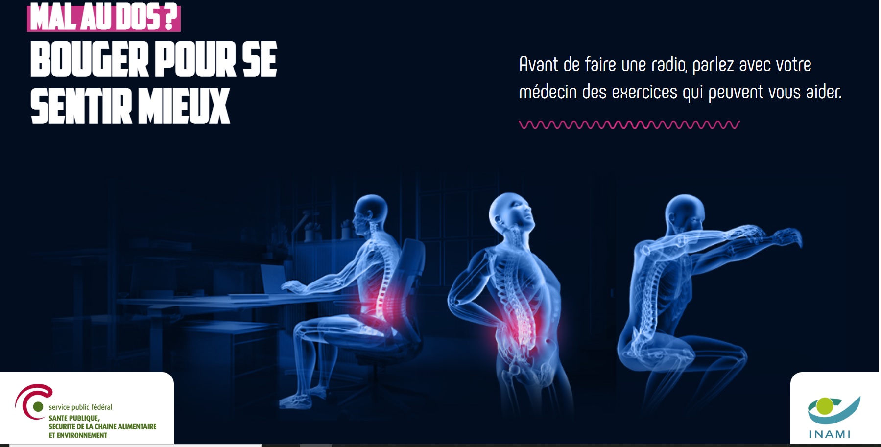 Contre les maux de dos il faut bouger avant tout - MediQuality
